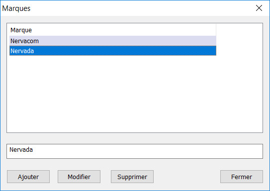 Manuel d'utilisation de NervaGest V2.0: Géstion des articles. Logiciel ...