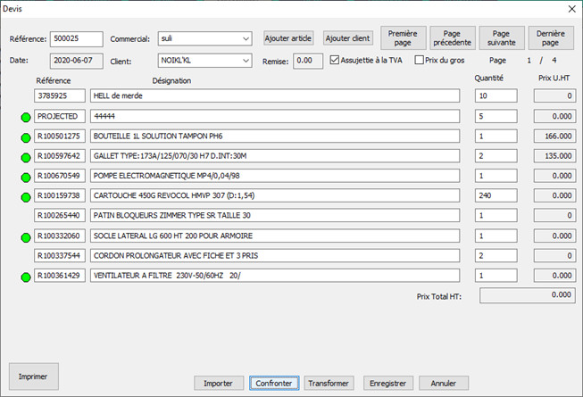 Manuel d'utilisation de NervaGest V2.0: Géstion des ventes. Logiciel de ...